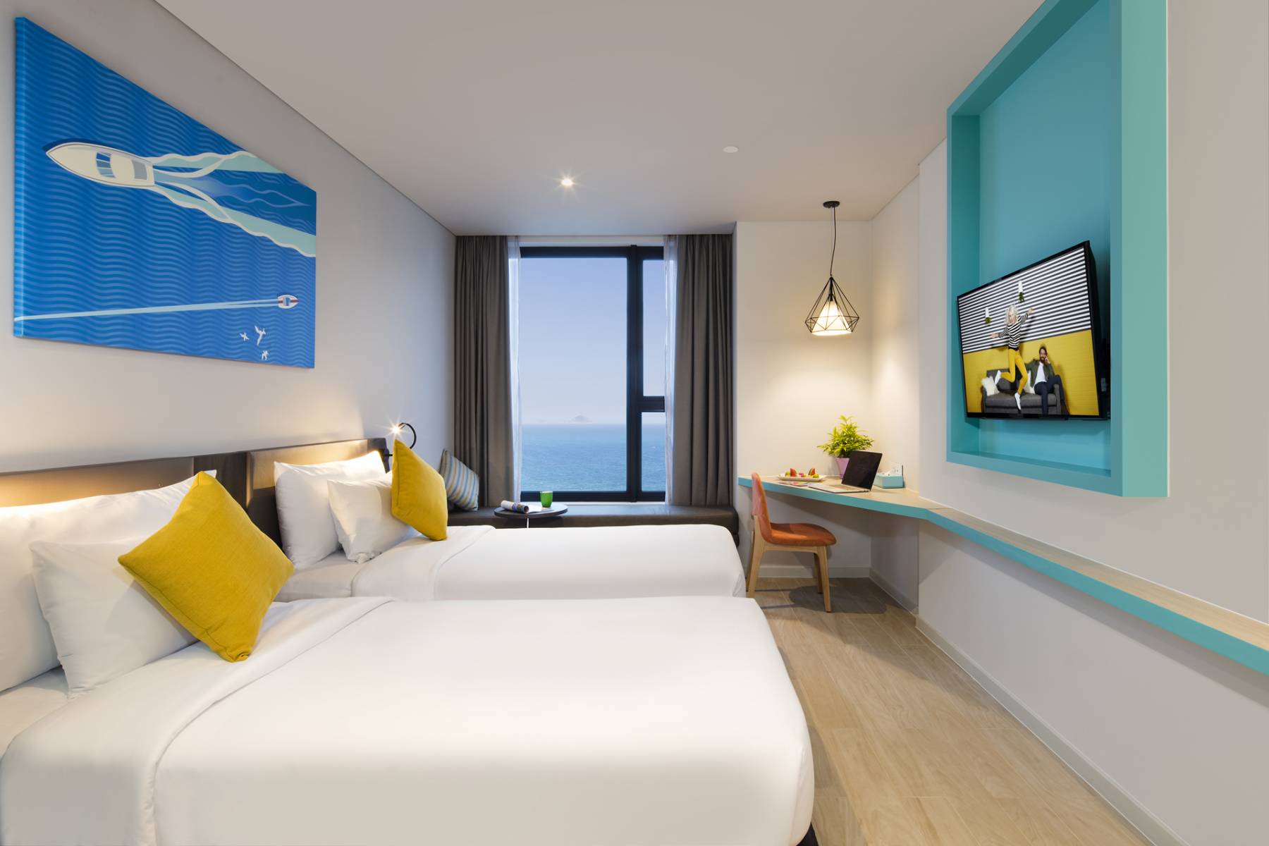 Ibis Styles Nha Trang - PHÒNG PREMIUM HAI GIƯỜNG ĐƠN
